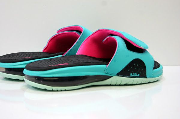 Buy Nike Air LeBron Slide 'South Beach' - 487332 400 | GOAT