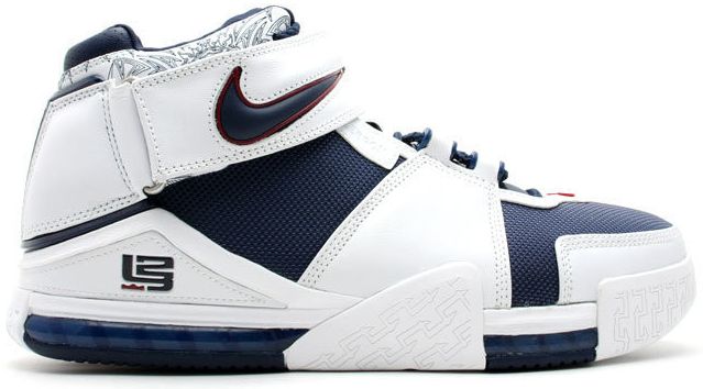 Buy Nike Zoom LeBron 2 'USA' 2004 - 309378 441 | GOAT