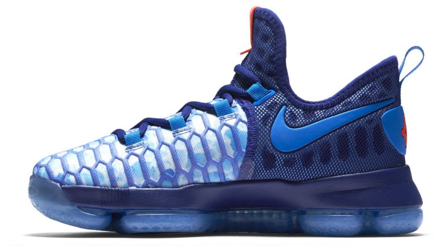 Buy Nike Zoom KD 9 GS 'Fire and Ice' - 855908 400 | GOAT