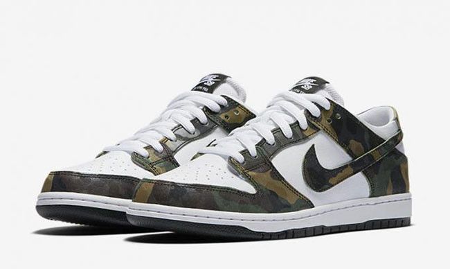 Buy Nike Zoom Dunk Low Pro SB 'Camo' - 854866 331 | GOAT