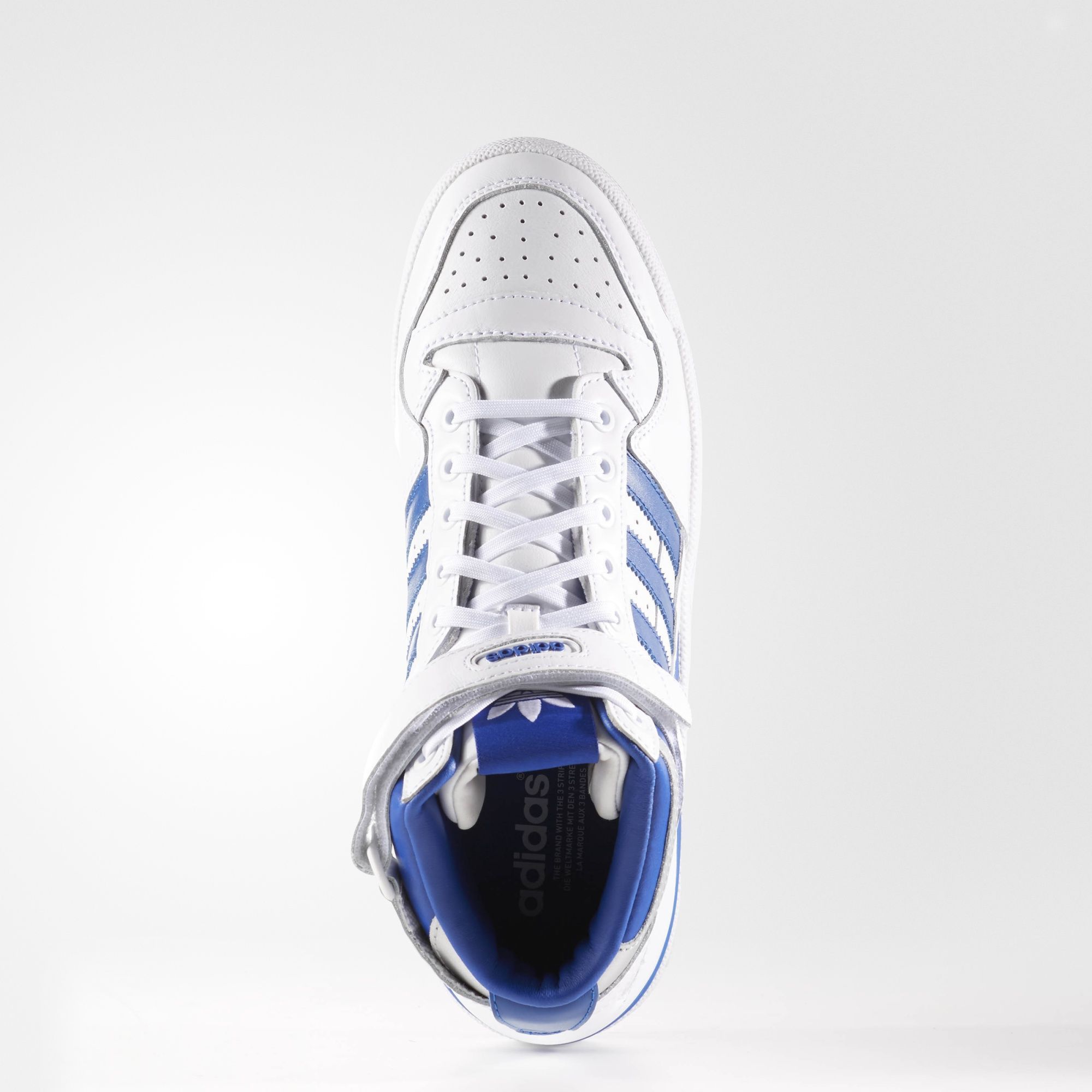 Buy Adidas Forum Mid Refined 'White Navy' - F37830 | GOAT