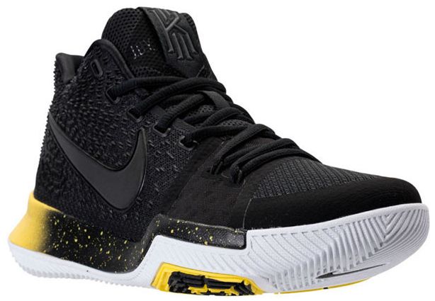 Buy Nike Kyrie 3 'Black Yellow' - 852395 901 | GOAT