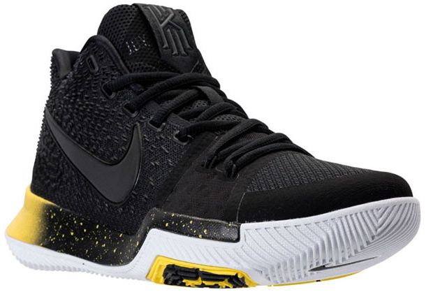 Buy Nike Kyrie 3 'Black Yellow' - 852395 901 | GOAT