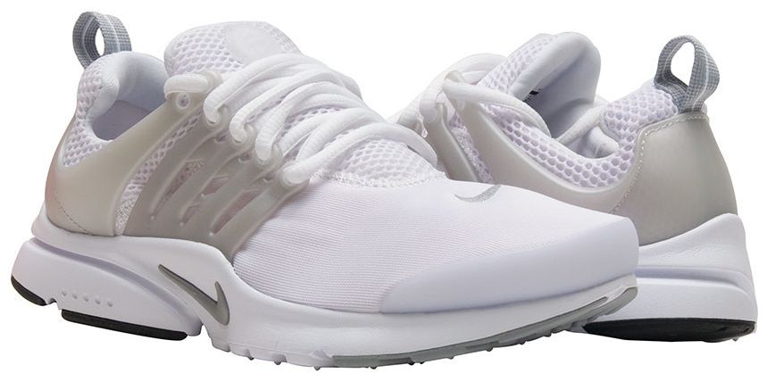 Buy Nike Presto GS 'White Metallic Silver' - 833875 101 | GOAT
