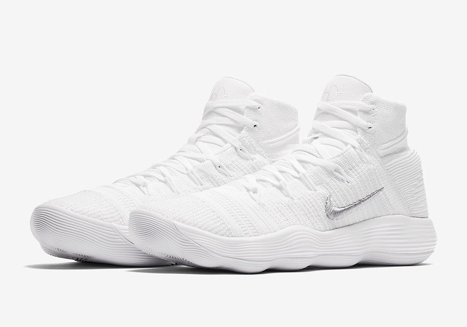 Buy Nike Hyperdunk 2017 Flyknit 'Triple White' - 917726 100 | GOAT