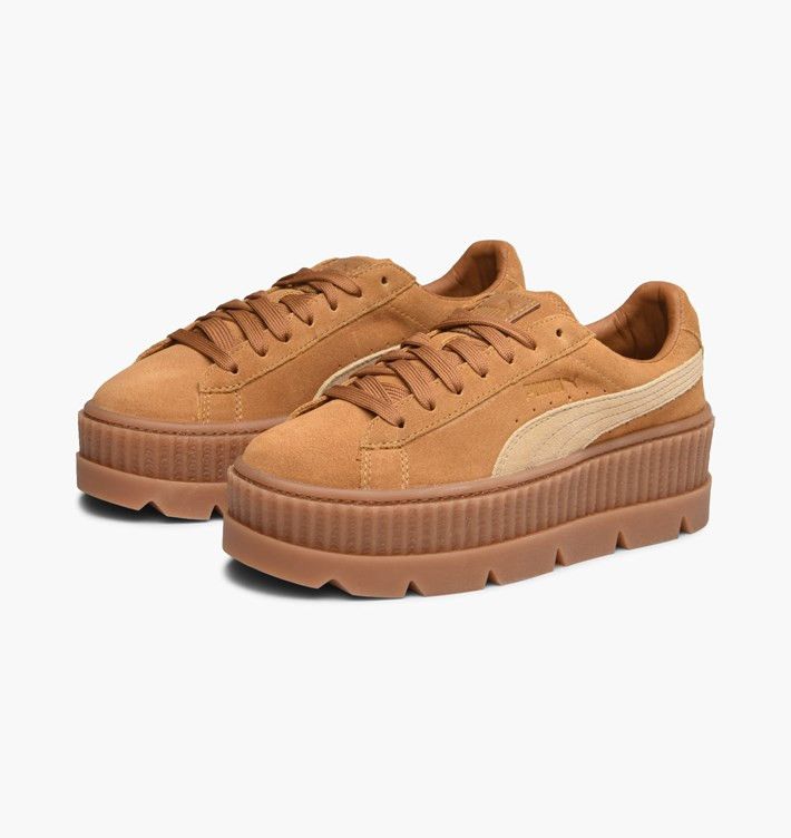 Buy Fenty x Wmns Cleated Creeper 'Golden Brown' - 366268 02 | GOAT