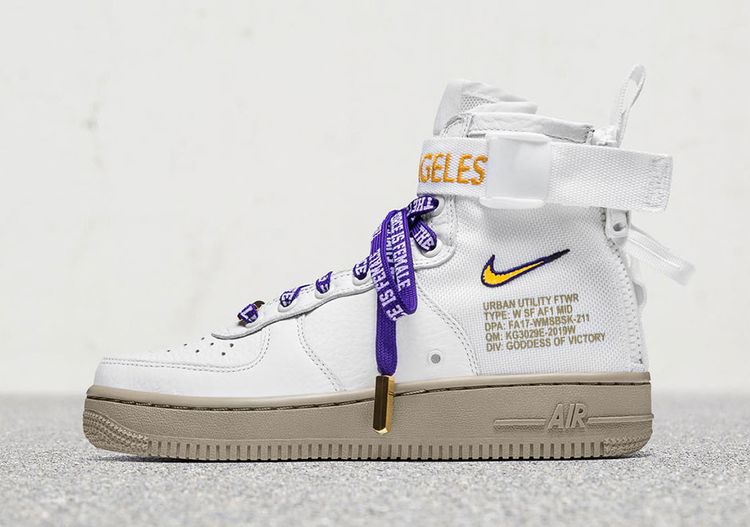 Buy Wmns SF Air Force 1 Mid 'Los Angeles' - AA3966 100 VF | GOAT
