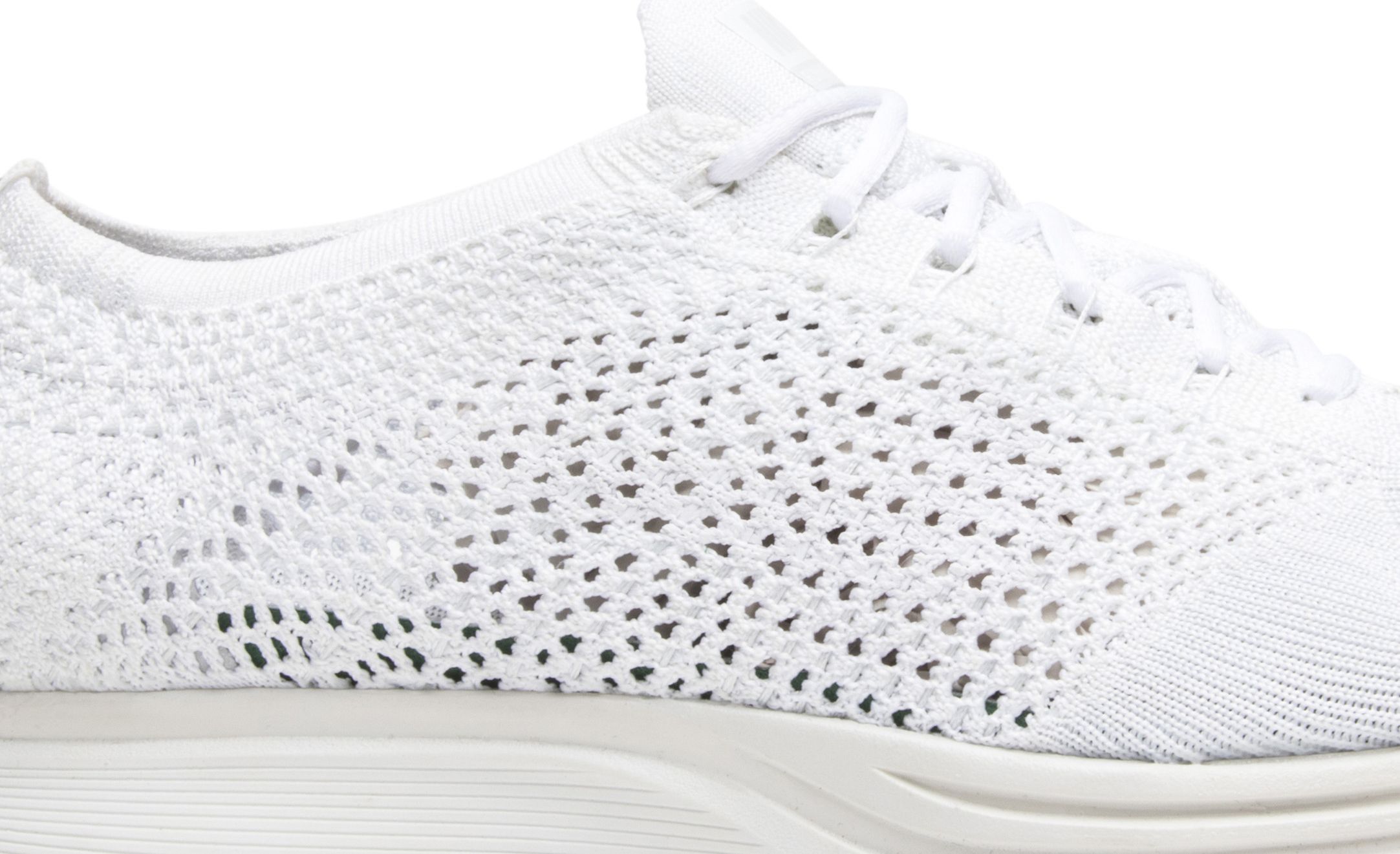 Buy Nike Flyknit Racer 'Triple White' - 526628 100 | GOAT