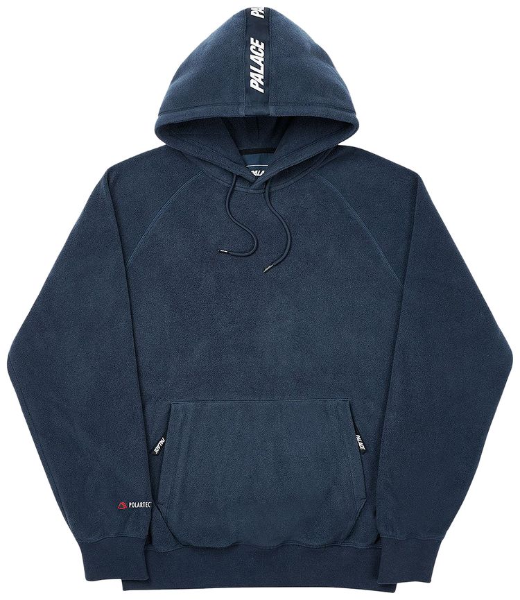Buy Palace Warm Mit Tech Polartec Hood 'Navy' - P19PTF030 | GOAT