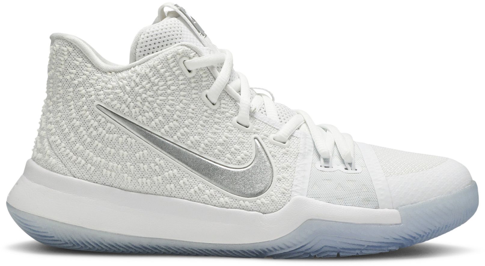 Buy Nike Kyrie 3 GS 'White Chrome' - 859466 103 | GOAT