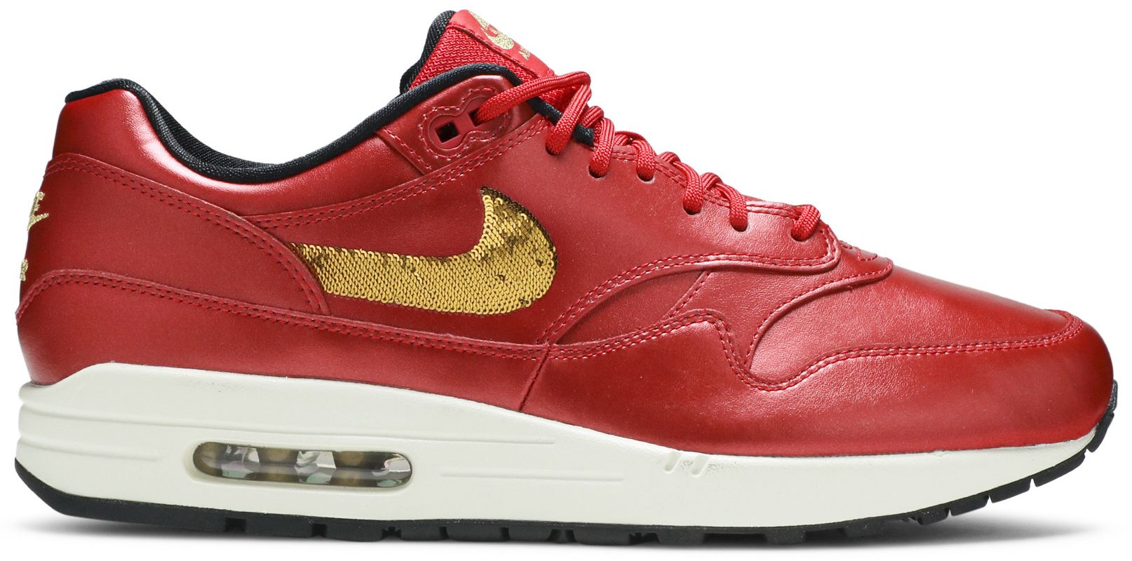 Buy Nike Air Max 1 'Gold Sequin' - CT1149 600 | GOAT