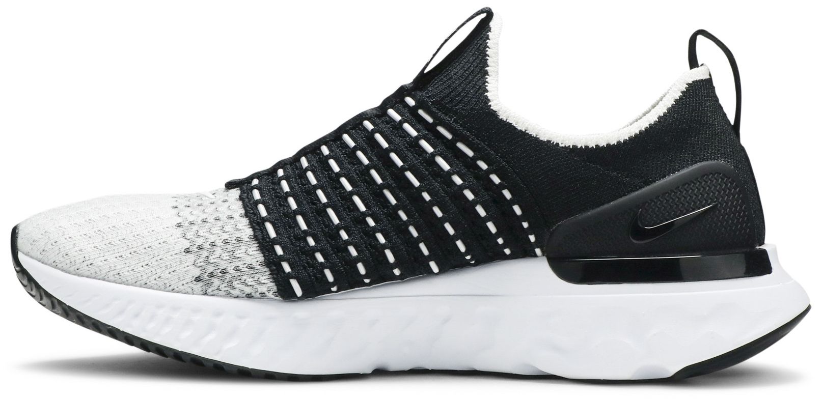 Buy Nike Wmns React Phantom Run Flyknit 2 'Black White' - CJ0280 001 | GOAT