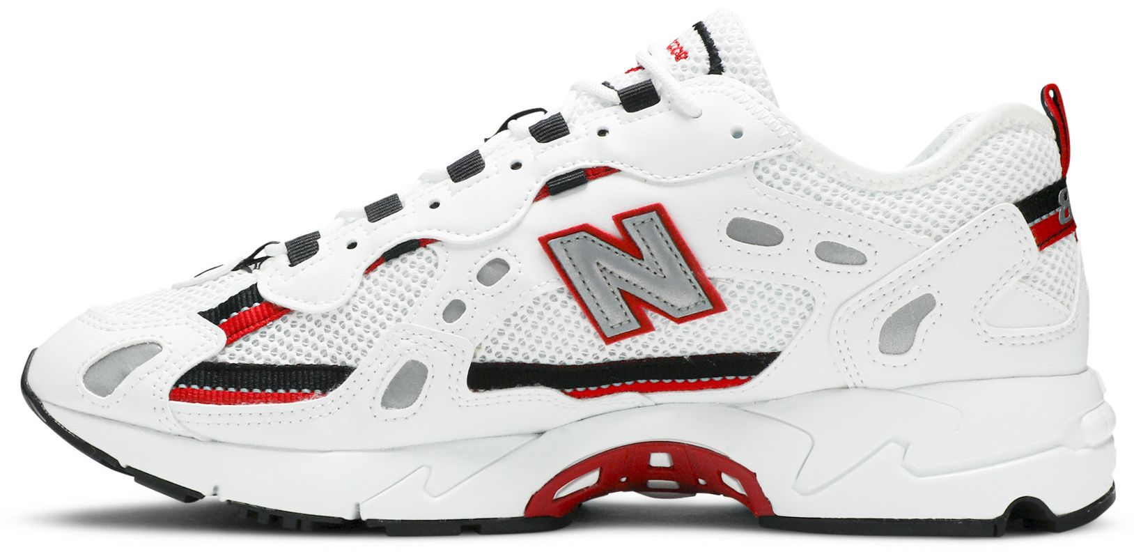 Buy New Balance 827 'White Red' - ML827AAB | GOAT