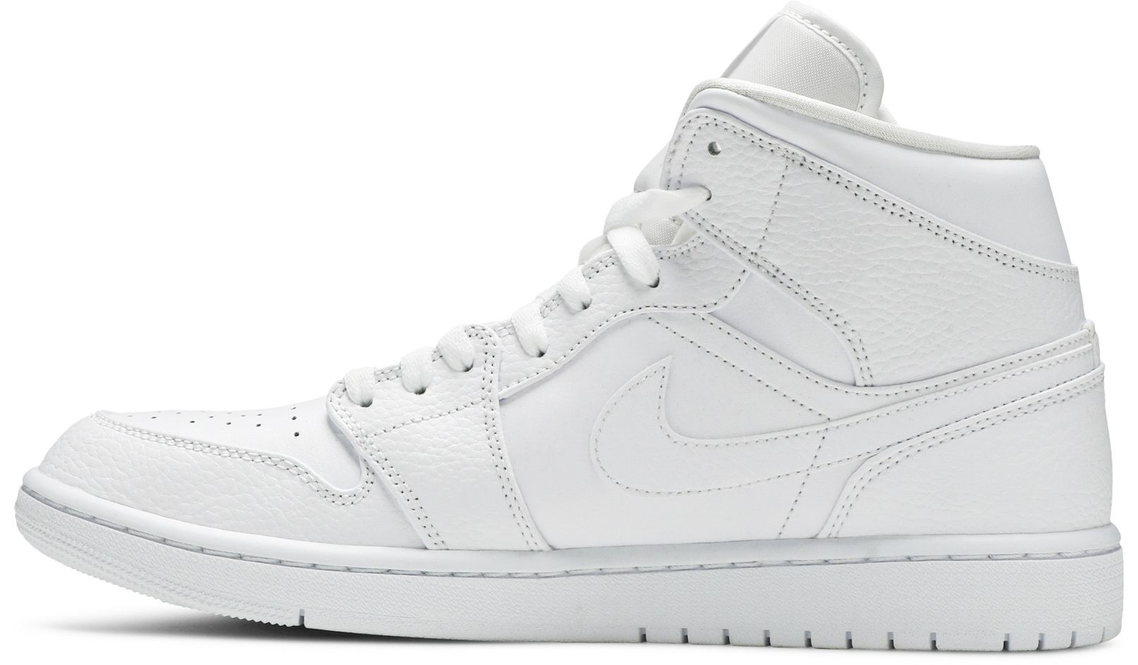 Buy Air Jordan 1 Mid 'Triple White' 2020 - 554724 130 | GOAT