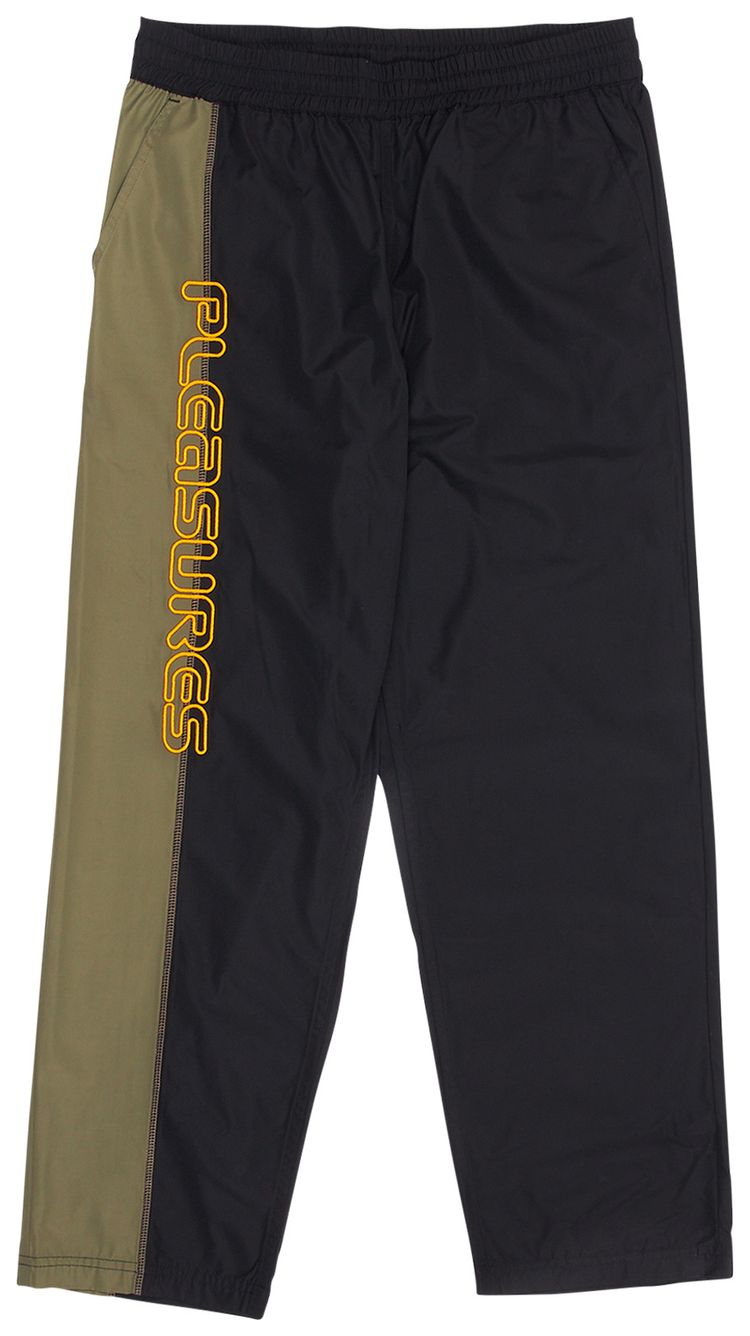 Buy Pleasures Reality Nylon Pant 'Black' - P21SU011 BLAC | GOAT NL