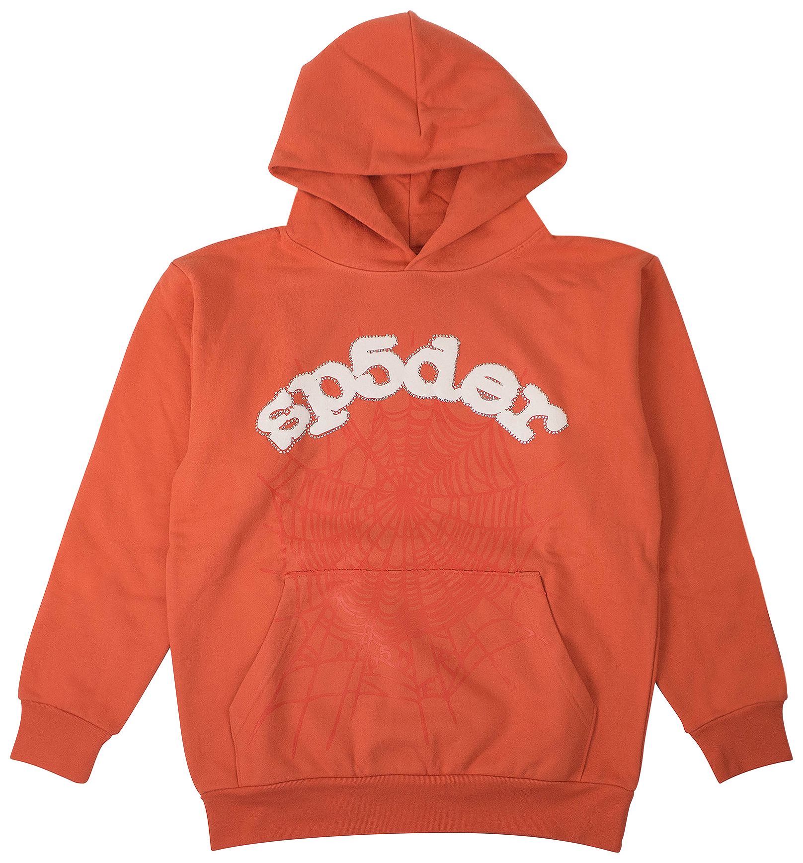 Buy Sp5der Logo Hoodie Sweatshirt 'Orange' - 2406 100000106LHS ORAN | GOAT