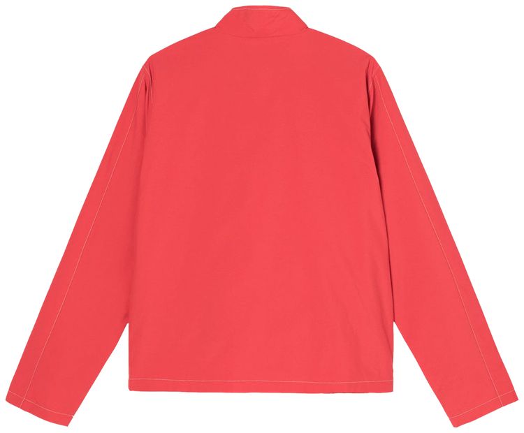 Buy Stussy Panel Track Jacket 'Red' - 115585 RED | GOAT