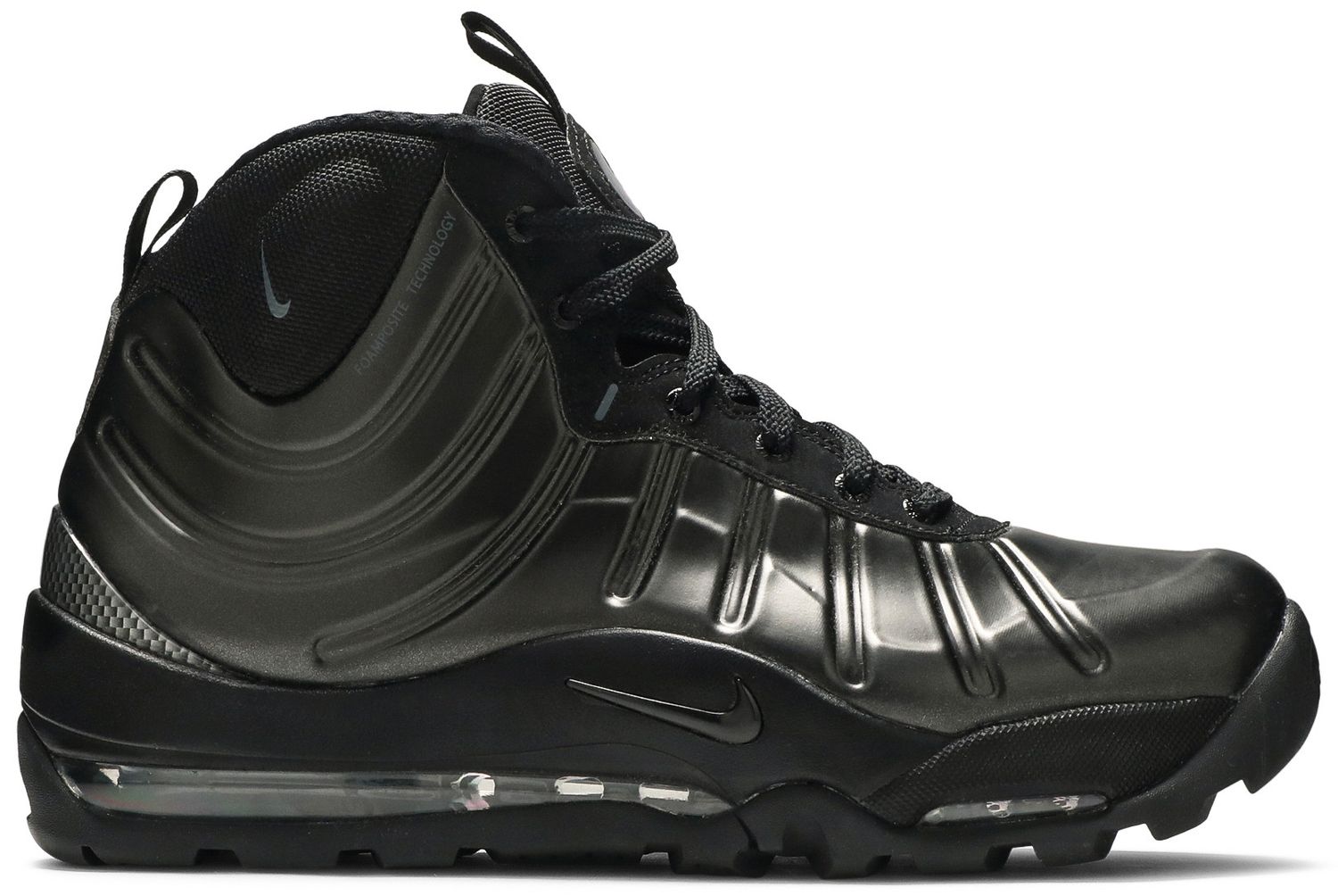 Buy Nike Air Bakin Posite 'Triple Black' - 618056 001 | GOAT