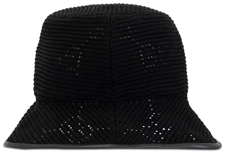 Buy Gucci GG Cable Knit Fedora 'Black/Black' - 656573 3HAC2 1060 | GOAT
