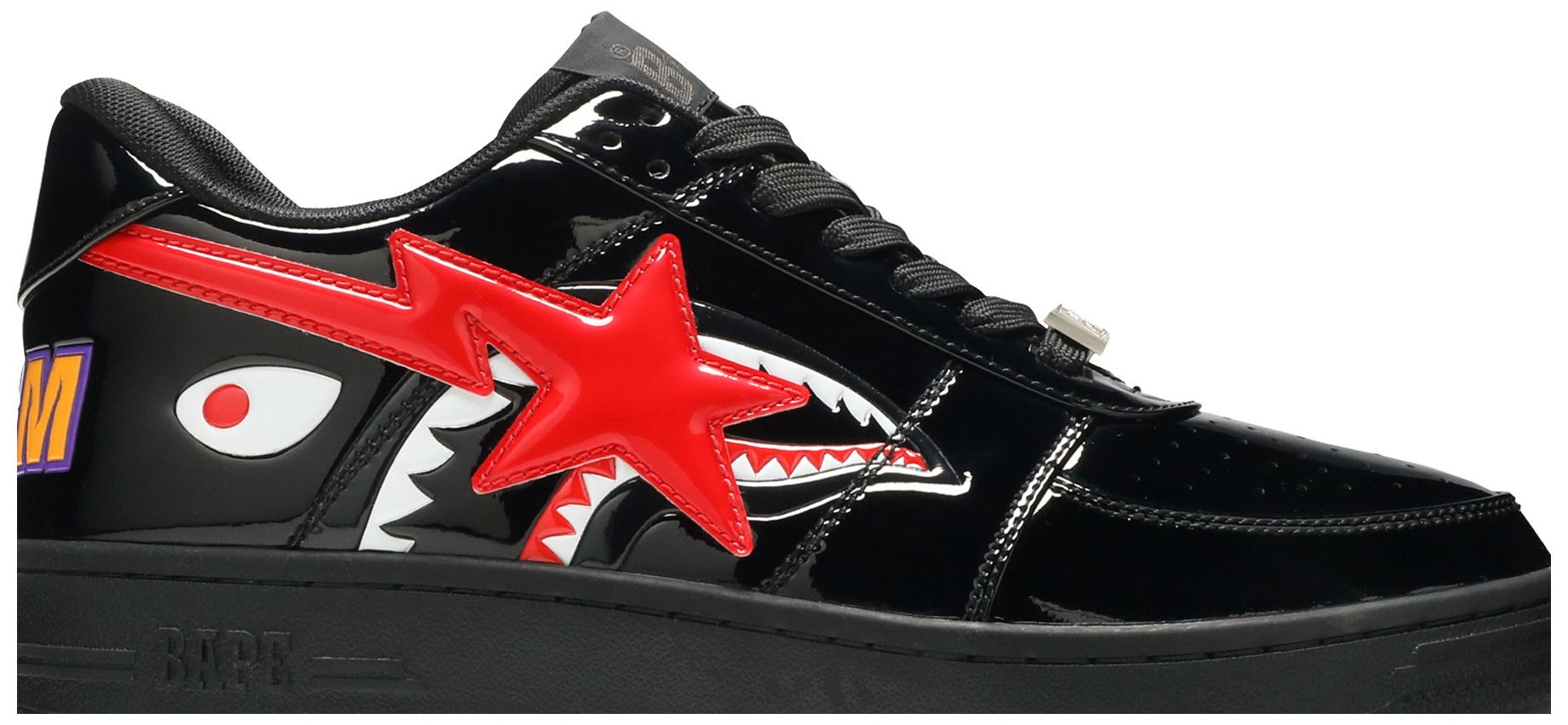 Buy Bapesta Low M2 'Shark Face - Black' - 1H30191012 BLK | GOAT