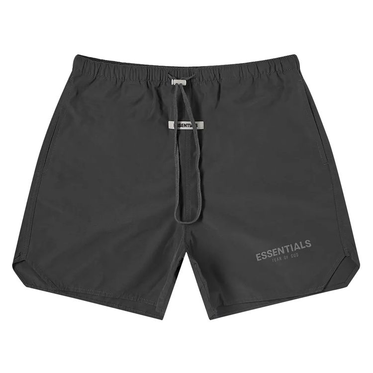 Buy Fear of God Essentials Volley Shorts 'Black' - 160HO202015F | GOAT