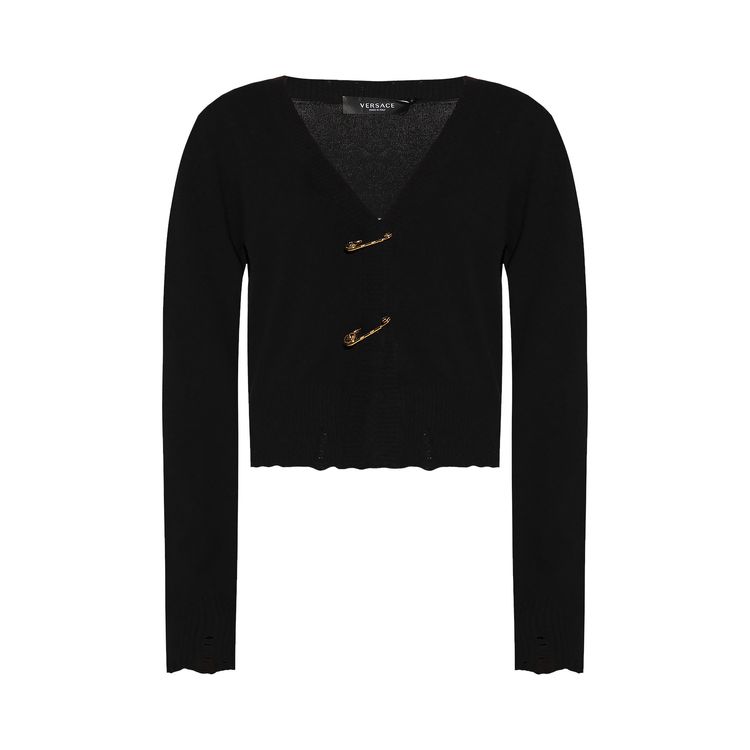 Buy Versace Knit Top 'Black' - 1001105 A235900 A1008 | GOAT