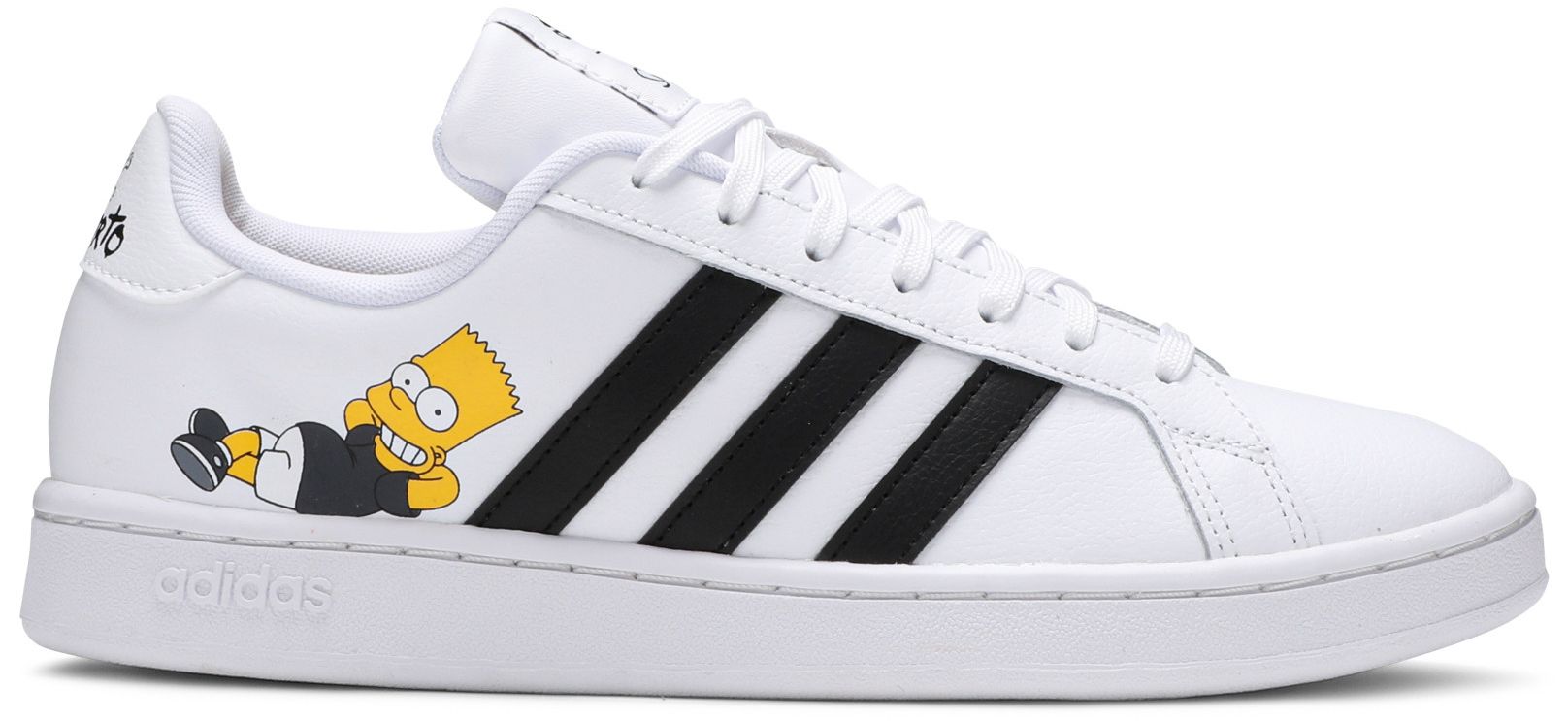 Buy The Simpsons x adidas Grand Court 'Bart' - H02555 | GOAT