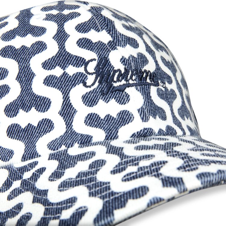 Buy Supreme Monogram S Logo 6-Panel 'Navy' - SS21H101 NAVY | GOAT