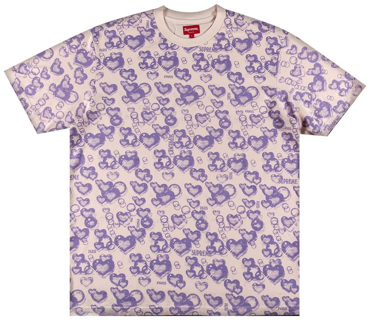 Buy Supreme Hearts Short-Sleeve Top 'Light Pink' - SS21KN31 LIGHT PINK ...