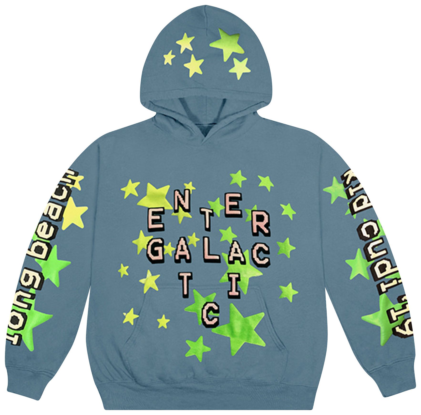 Buy Cactus Plant Flea Market x Kid Cudi Enter Galactic Hoodie 'Blue ...