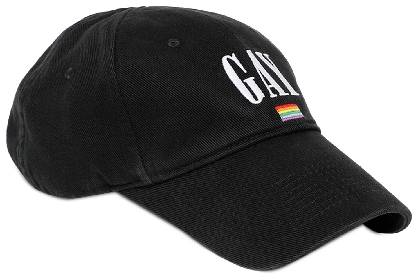 Buy Balenciaga Pride Baseball Cap 'Black' - 670811 410B2 1000 | GOAT