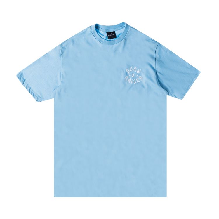 Buy Born x Raised Westside Rocker Tee 'Powder Blue' - BR002WSRK POWD | GOAT