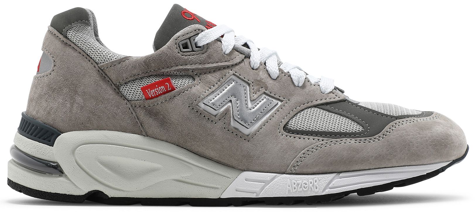 Buy New Balance 990v2 Made in USA 'Grey' - M990VS2 | GOAT