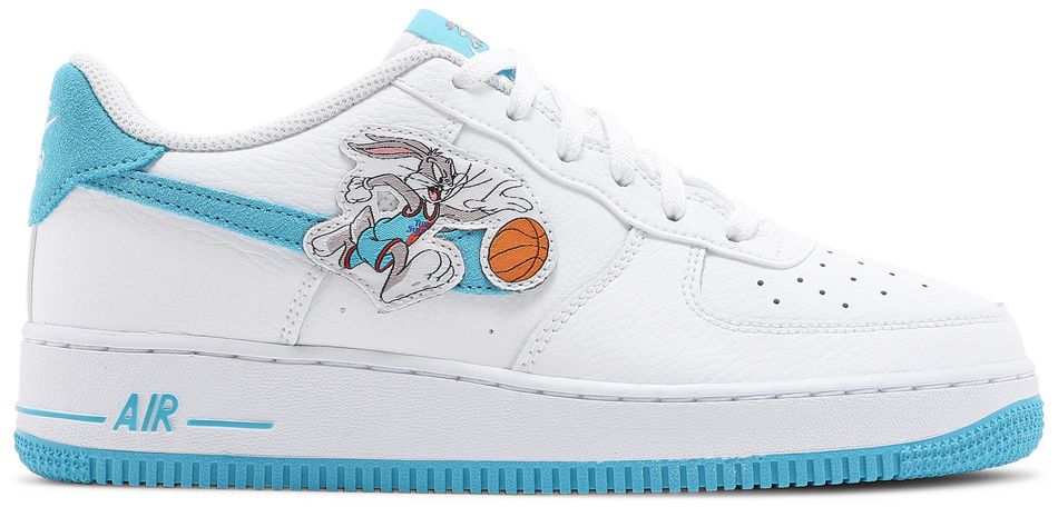 Buy Space Jam x Nike Air Force 1 '07 GS 'Hare' - DM3353 100 | GOAT