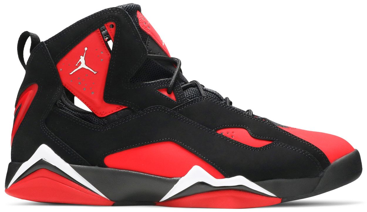 Buy Air Jordan True Flight 'Black University Red' - CU4933 001 | GOAT