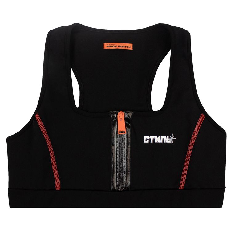 Buy Heron Preston CTNMB Active Top Bra 'Black' - HWAE002E197850111001 ...