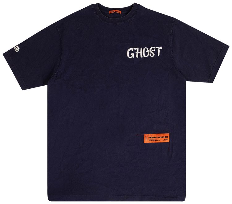 Buy Heron Preston Ghost Short-Sleeve T-Shirt 'Blue' - HMAA001F197600063201 | GOAT UK