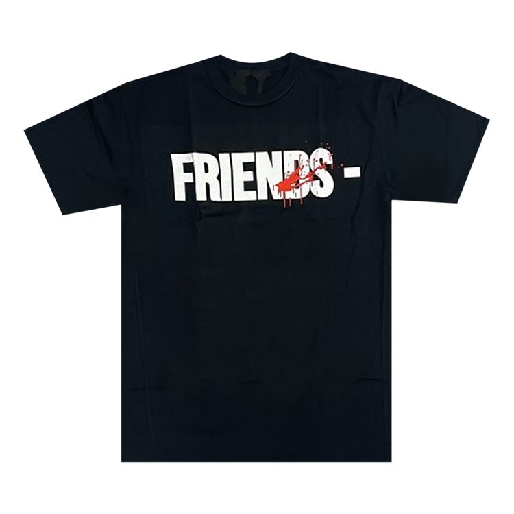 Buy Vlone Friends - First 48 T-Shirt 'Black' - 1020 100000103FF4T BLAC ...