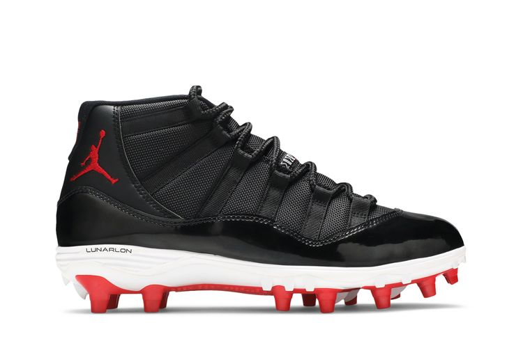 Buy Air Jordan 11 Retro Cleat 'Bred' - AO1561 010 | GOAT