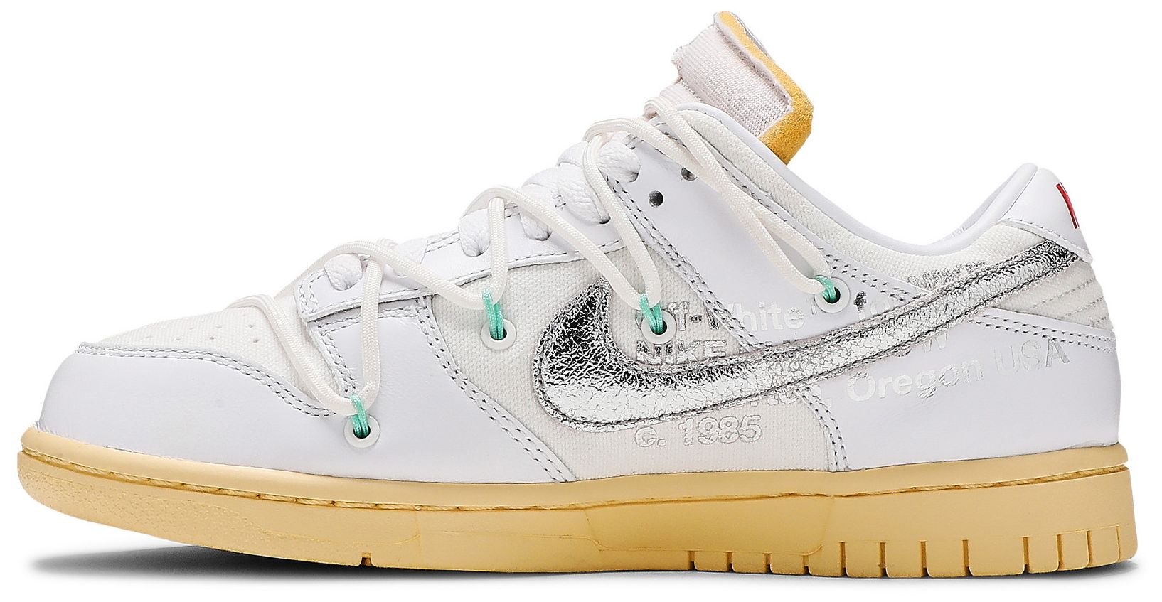 Buy Off-White x Nike Dunk Low 'Lot 01 of 50' - DM1602 127 | GOAT