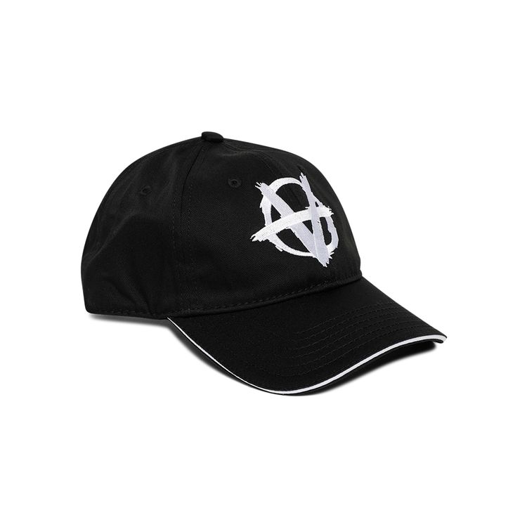 Buy Vetements Anarchy Logo Cap 'Black' - UA52CA100B BLAC | GOAT