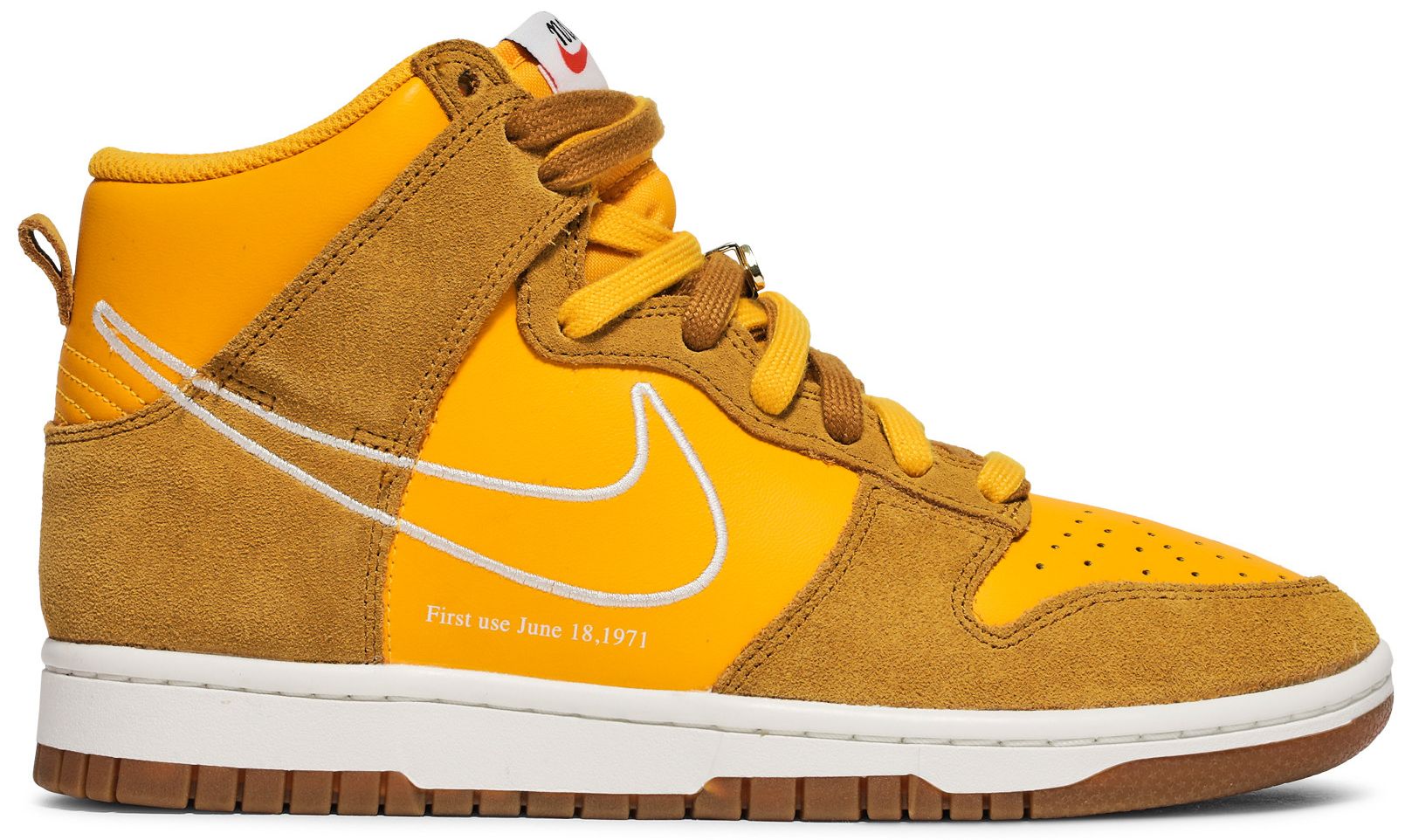 Buy Nike Wmns Dunk High SE 'First Use Pack - University Gold' - DH6758 ...