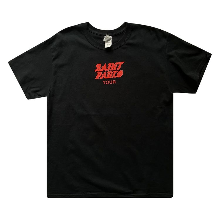 Buy Kanye West Saint Pablo Tour General Admission T-Shirt 'Black ...