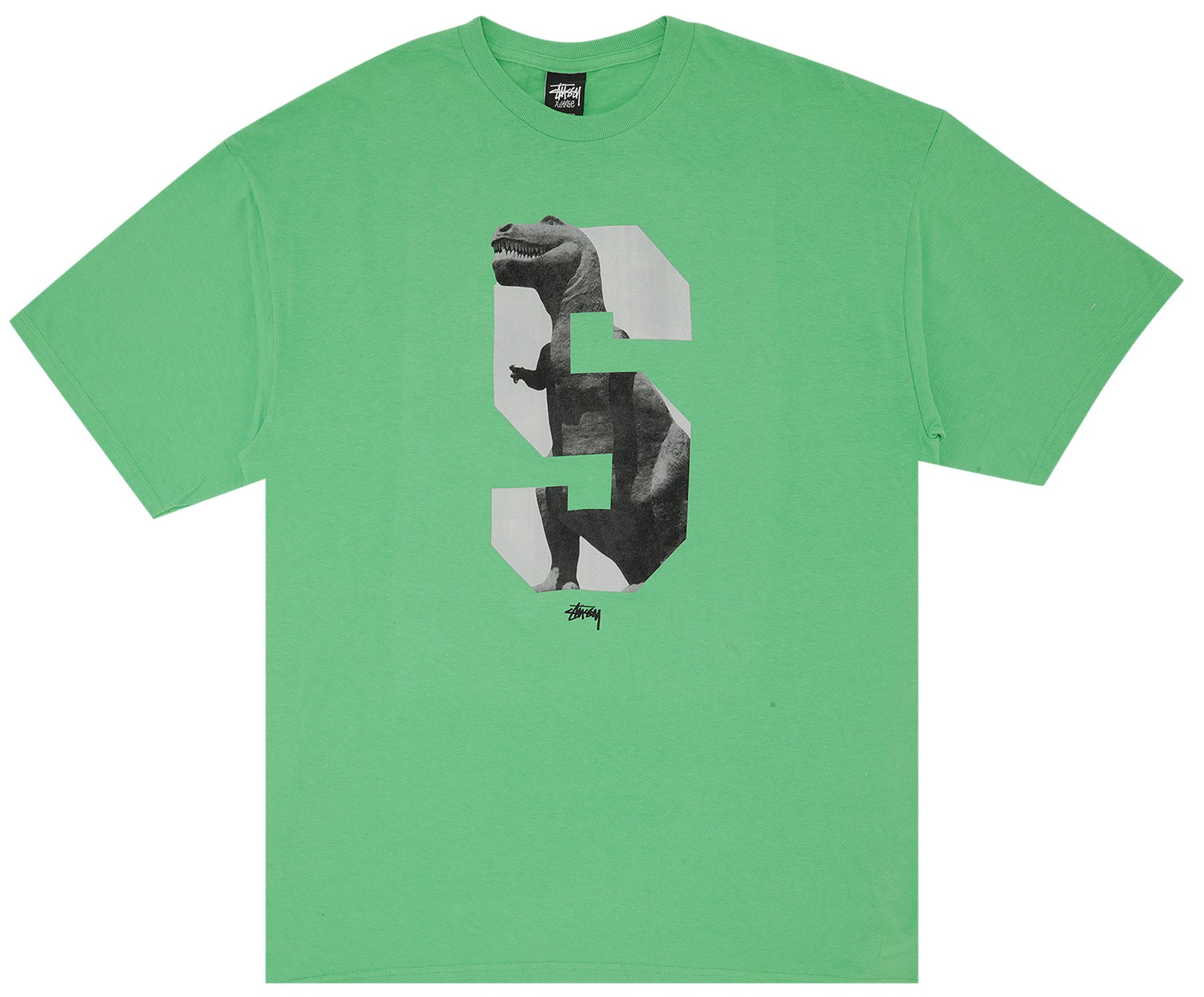 Buy Stussy S Dino Tee 'Neon Green' - 1903104 NEON | GOAT