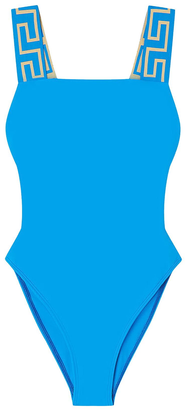 Buy Versace Greca Border One-Piece Swimsuit 'Turquoise' - ABD01098 ...