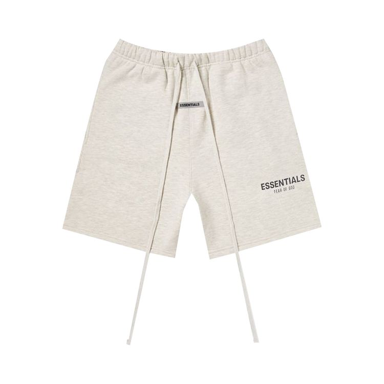 Buy Fear of God Essentials Sweat Shorts 'Oatmeal' - 160HO202007F | GOAT