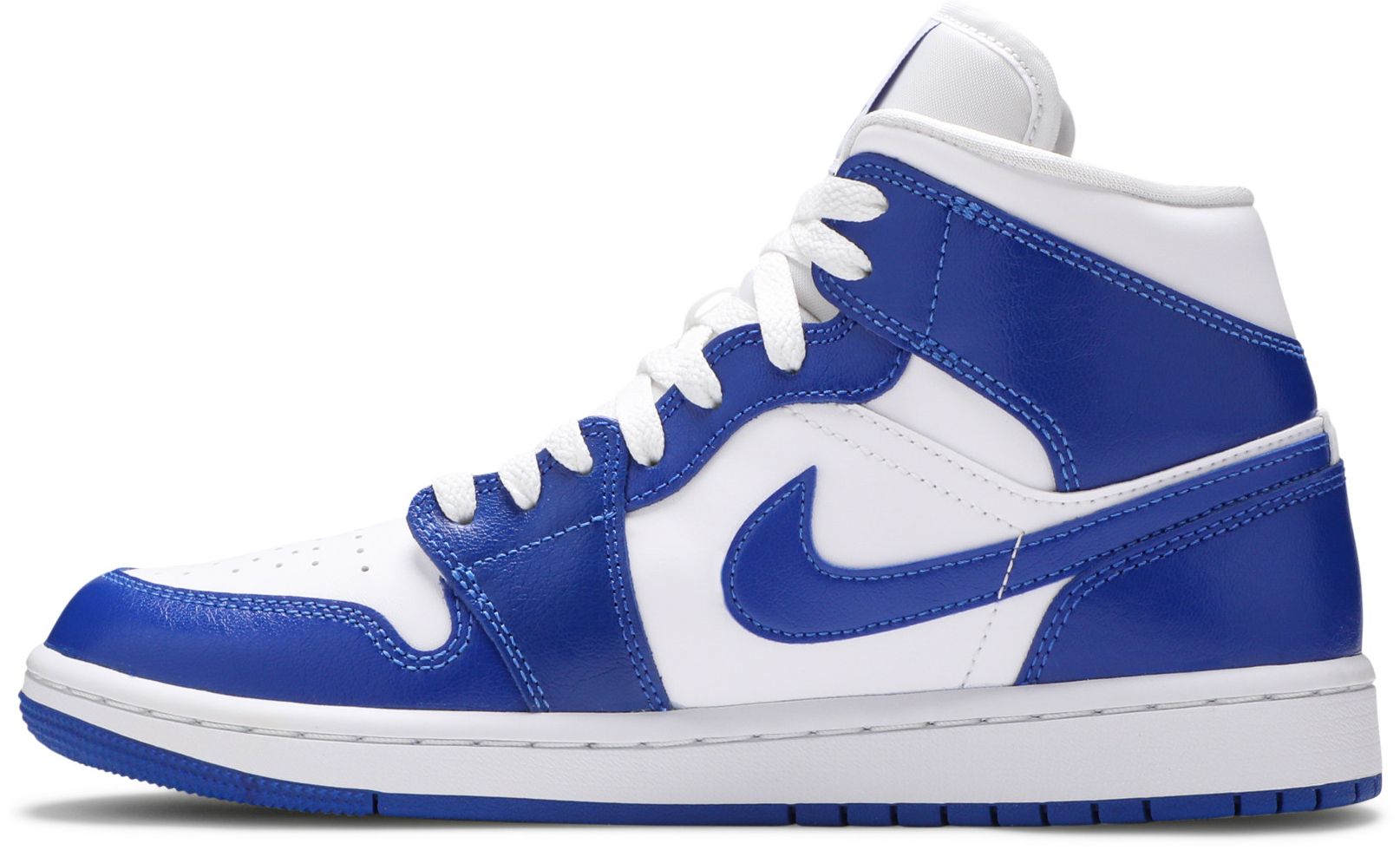 Buy Wmns Air Jordan 1 Mid 'Kentucky Blue' - BQ6472 104 | GOAT