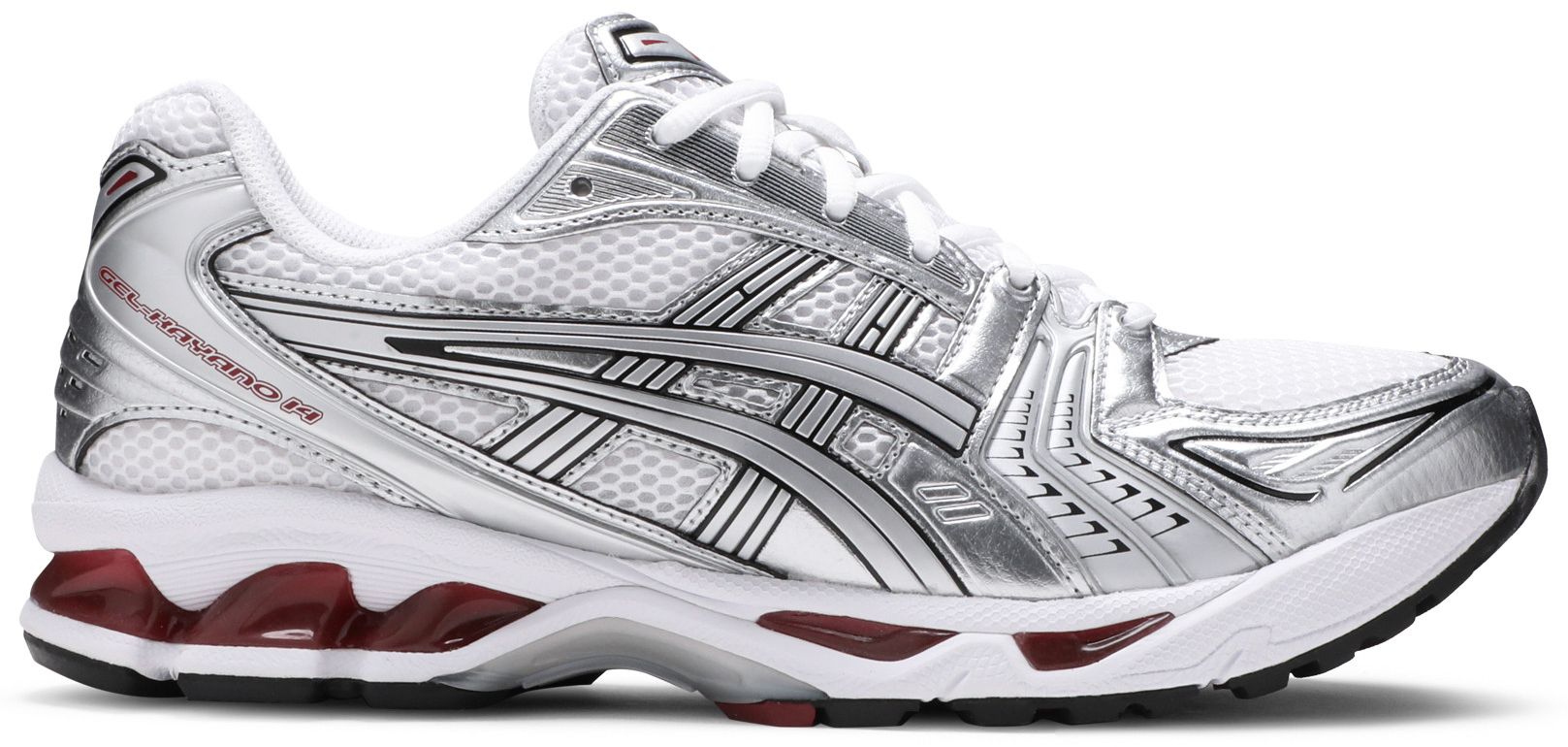 Buy Asics Gel Kayano 14 'Pure Silver Red' - 1201A019 104 | GOAT