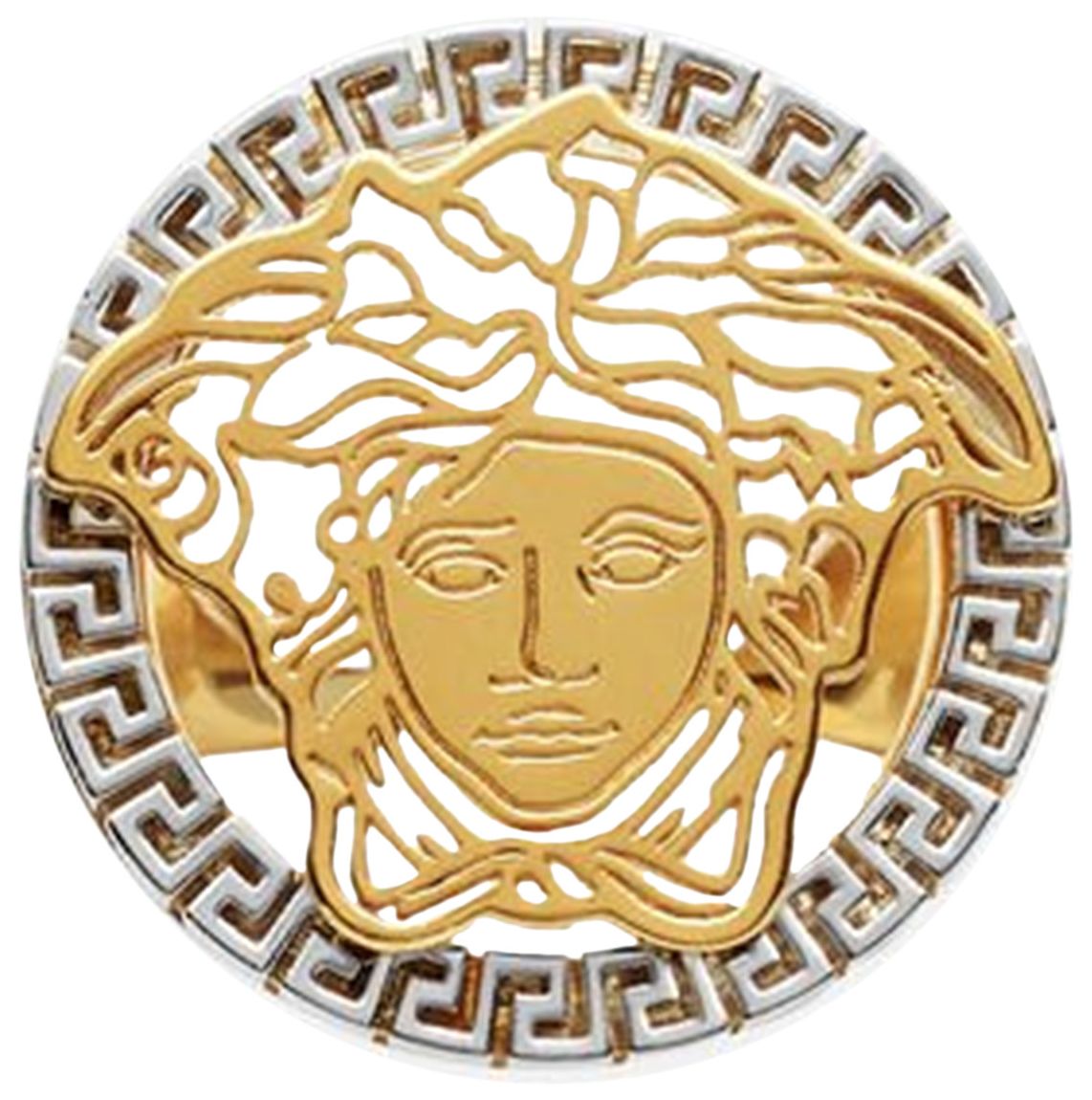 Buy Versace Medusa Touch Ring 'Gold' - 1001442 1A00620 4J080 | GOAT