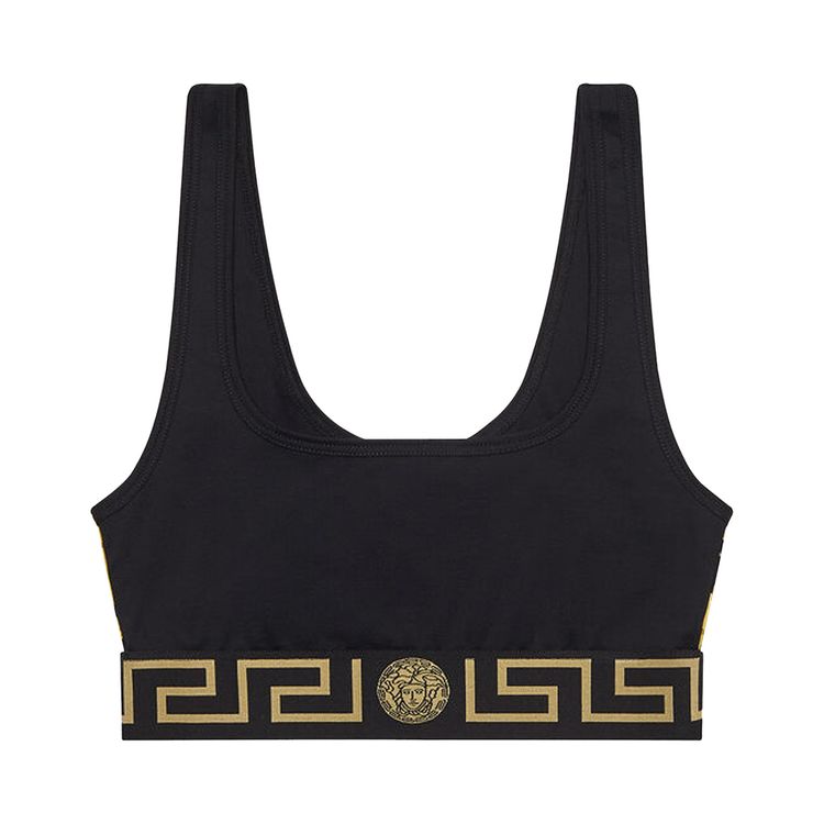 Buy Versace Greca Border Sports Bra 'Black' - AGD03005 AC00331 A1008 ...